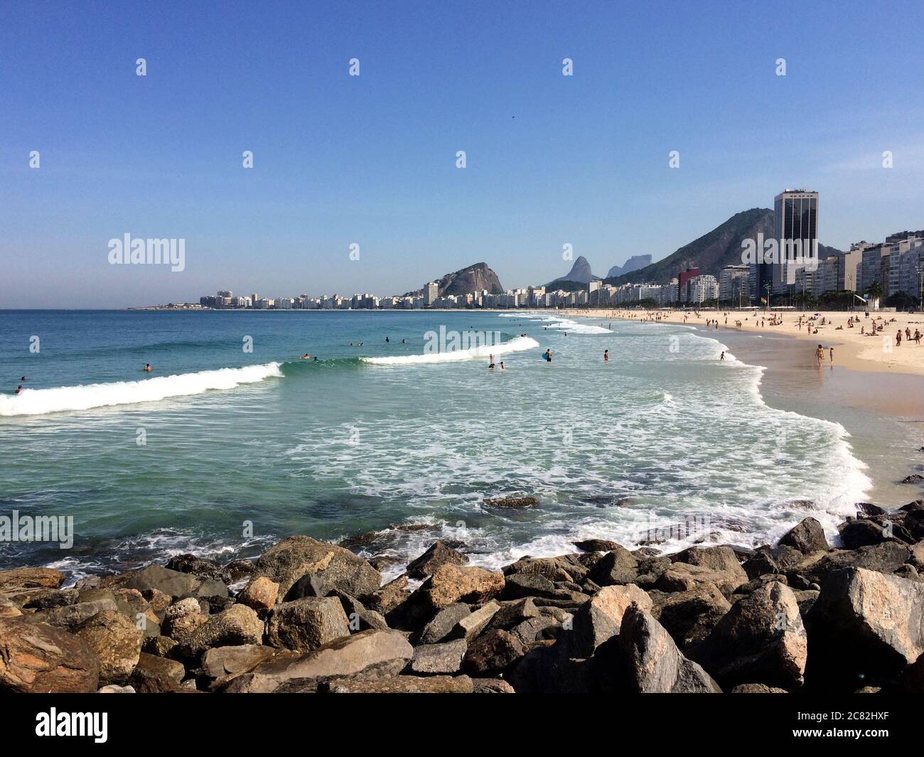 People tourists leme beach hi-res stock photography and images - Alamy