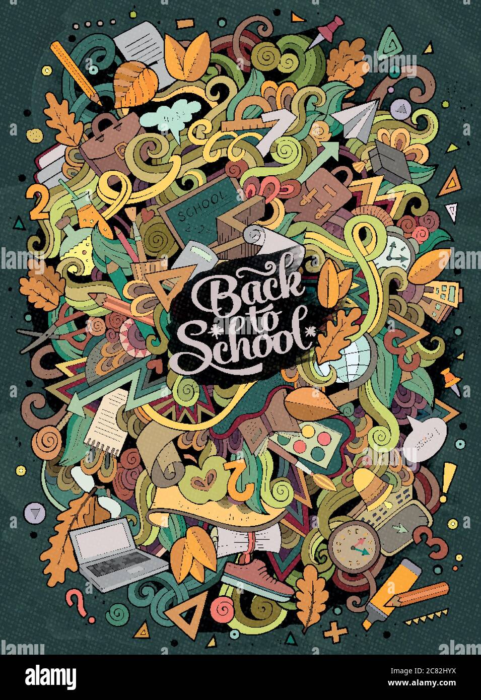 Illustration book school item Stock Vector Images - Alamy