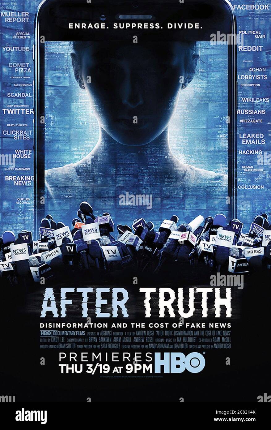 AFTER TRUTH: DISINFORMATION AND THE COST OF FAKE NEWS, US poster, 2020 ...