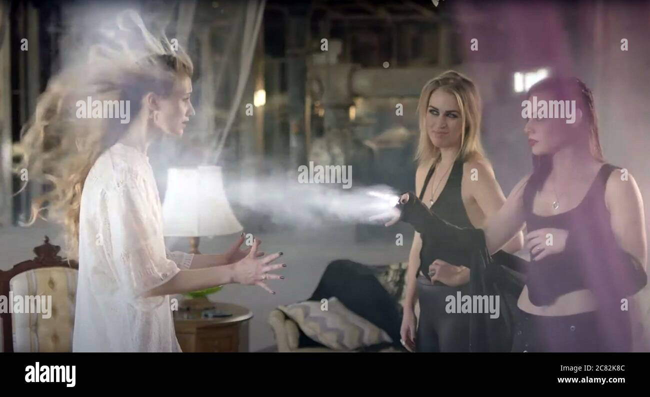 COVEN, from left: Margot Major, Miranda O Hare, Jennifer Cipolla, 2020 ...