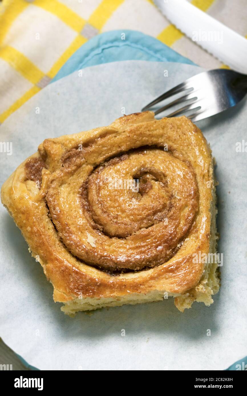 Overhead shot tasty cinnamon hi-res stock photography and images - Alamy