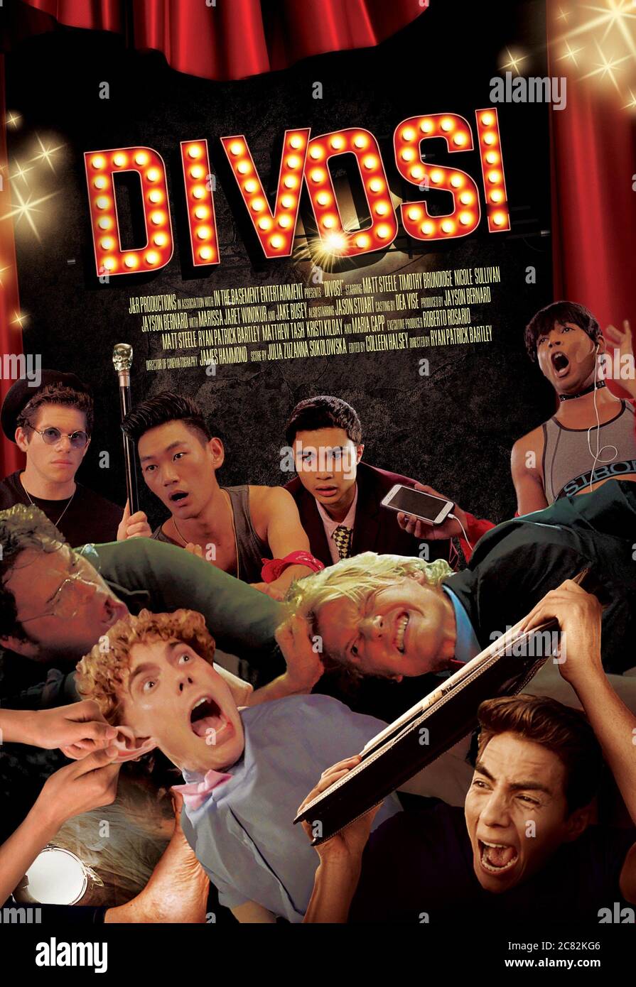 DIVOS!, poster, top 4 from left: Josh Shechter, Daniel Kim, Quinn Lozar ...