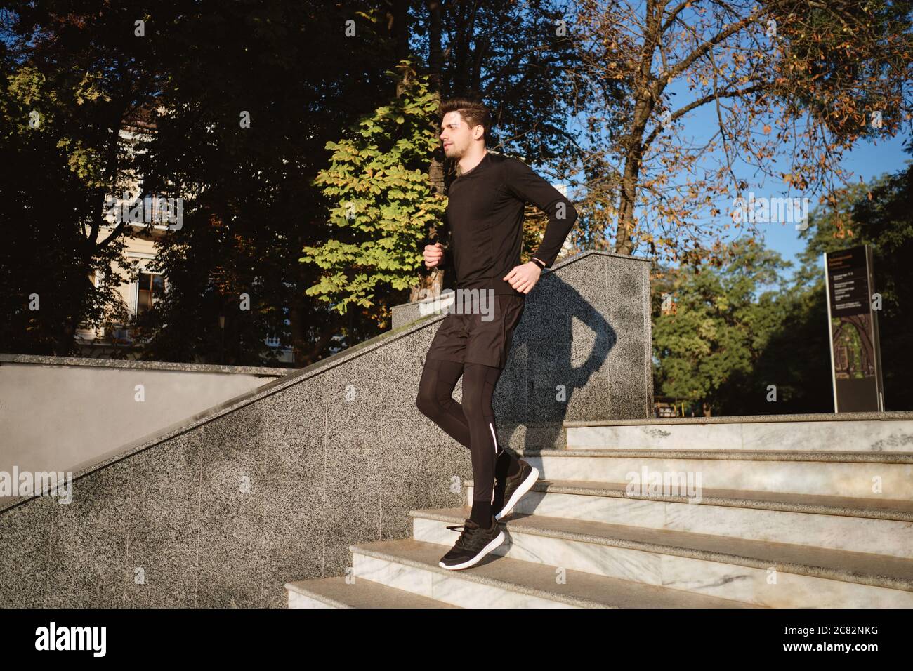Attractive fit young man hi-res stock photography and images - Alamy