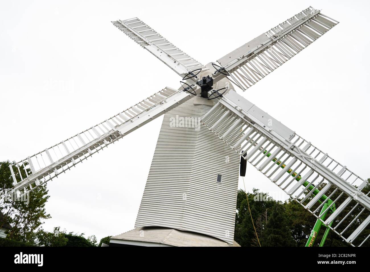 Oldland mill windmill, post mill with single storey roundhouse, Keymer ...