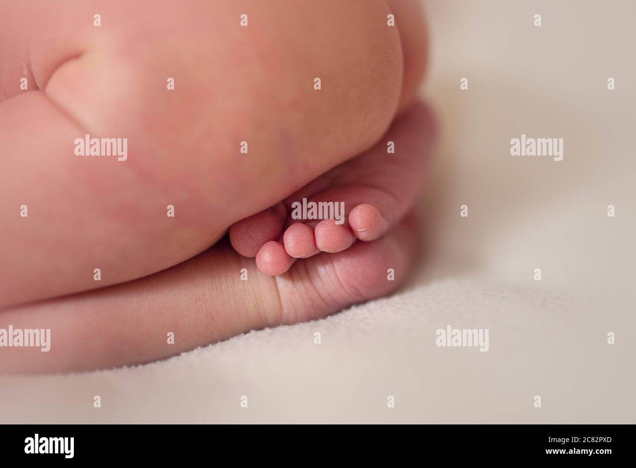 Newborn toes hi-res stock photography and images - Alamy