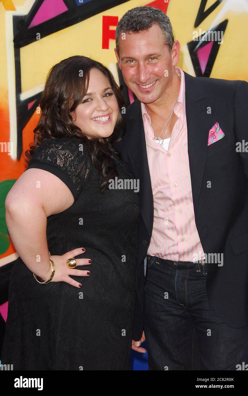Nikki Blonsky and Adam Shankman at the 2007 Teen Choice Awards ...