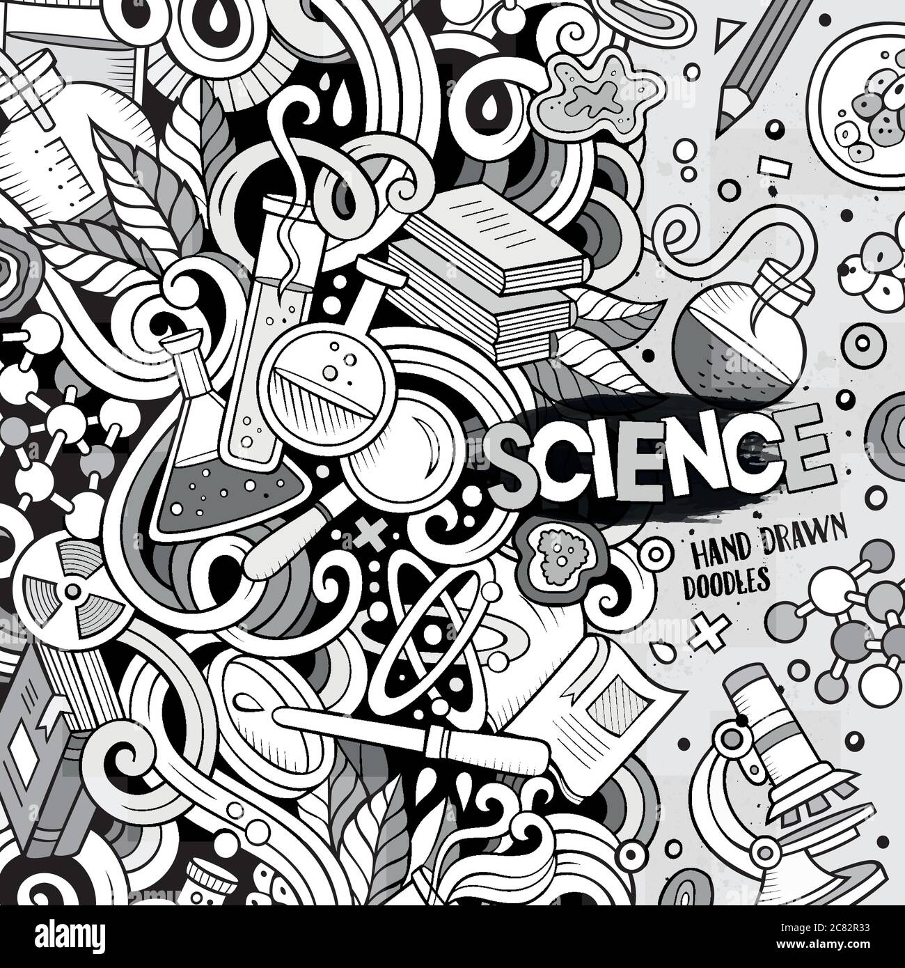 Science Doodle Art