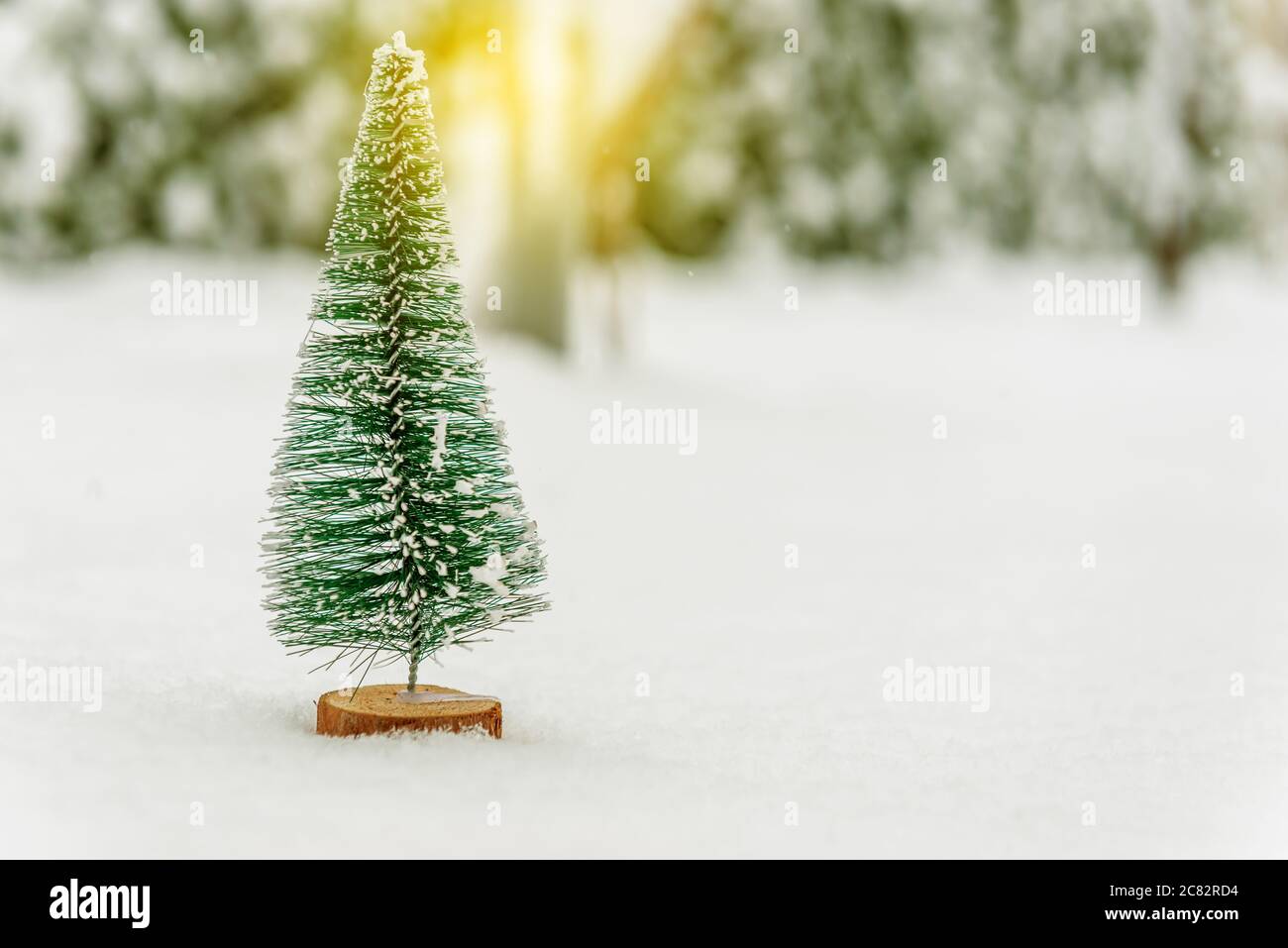 Miniature christmas tree in hi-res stock photography and images - Alamy