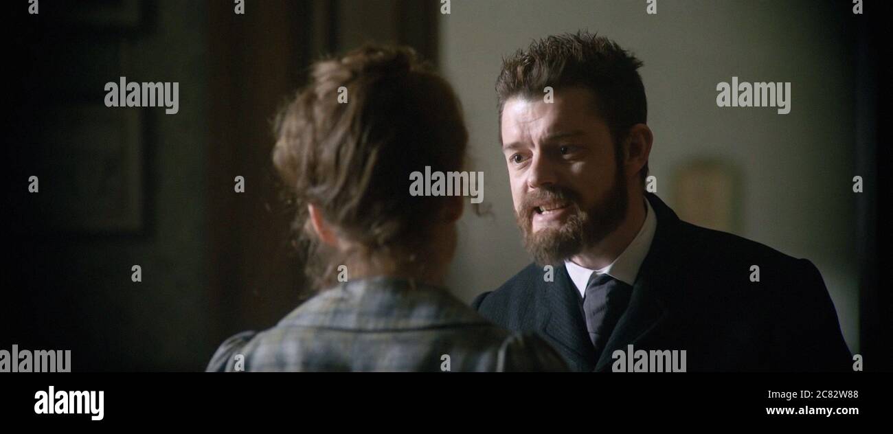 RADIOACTIVE, from left: Rosamund Pike as Marie Curie, Sam Riley as ...