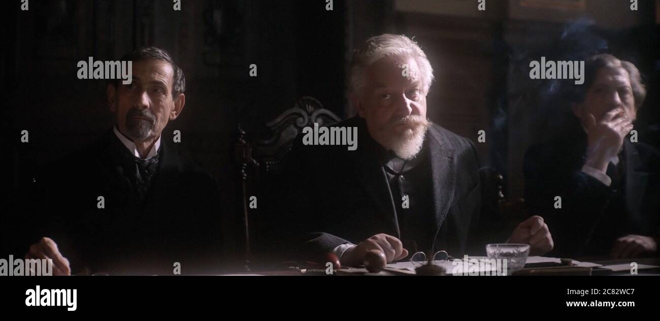 RADIOACTIVE, center: Simon Russell Beale as Professor Gabriel Lippmann ...