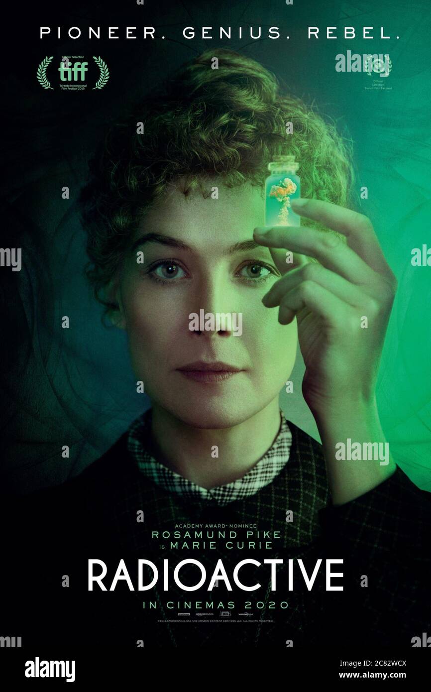 Radioactive Advance Poster Rosamund Pike As Marie Curie 2019