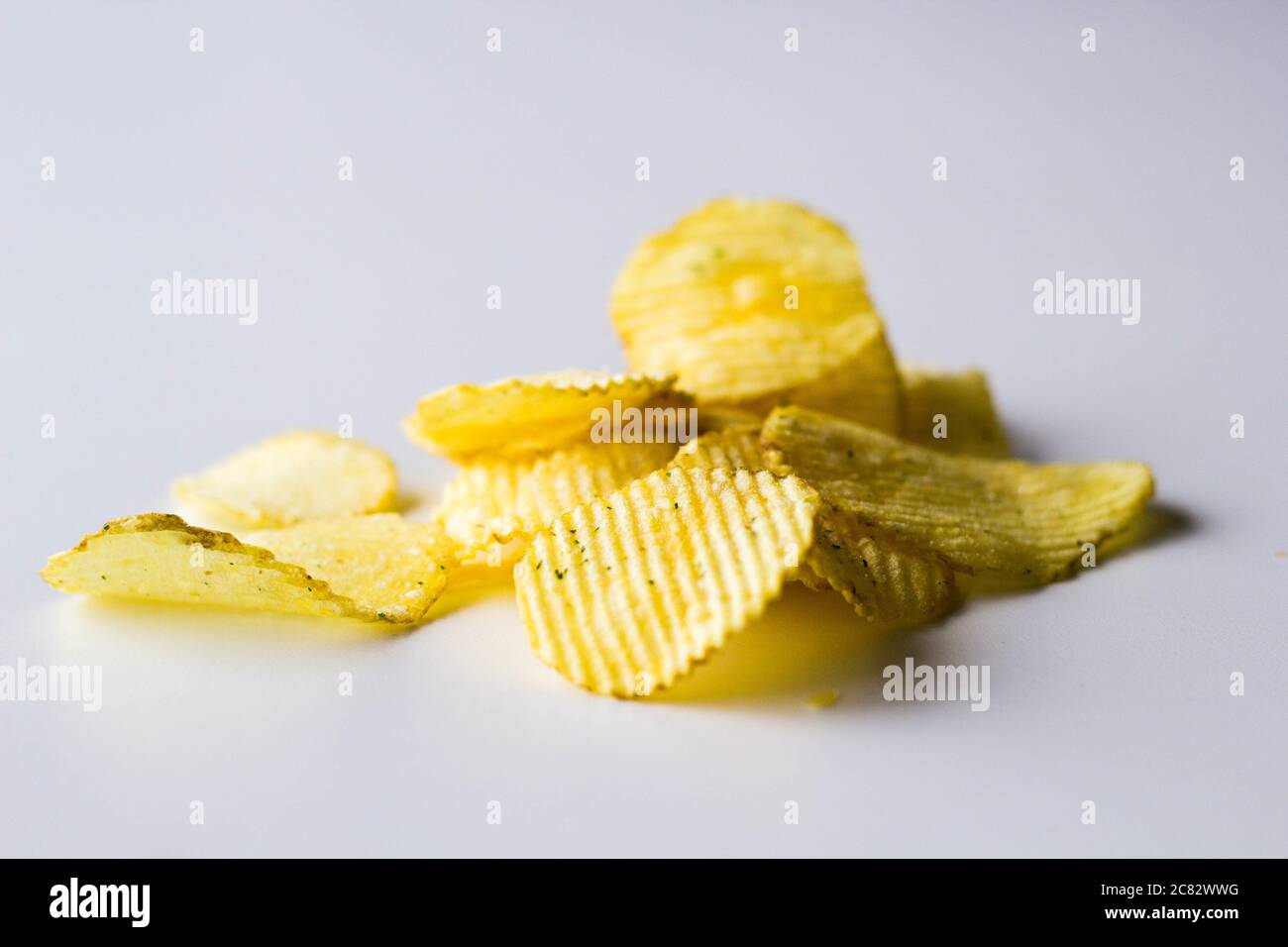 Ridge cut chips hi-res stock photography and images - Alamy