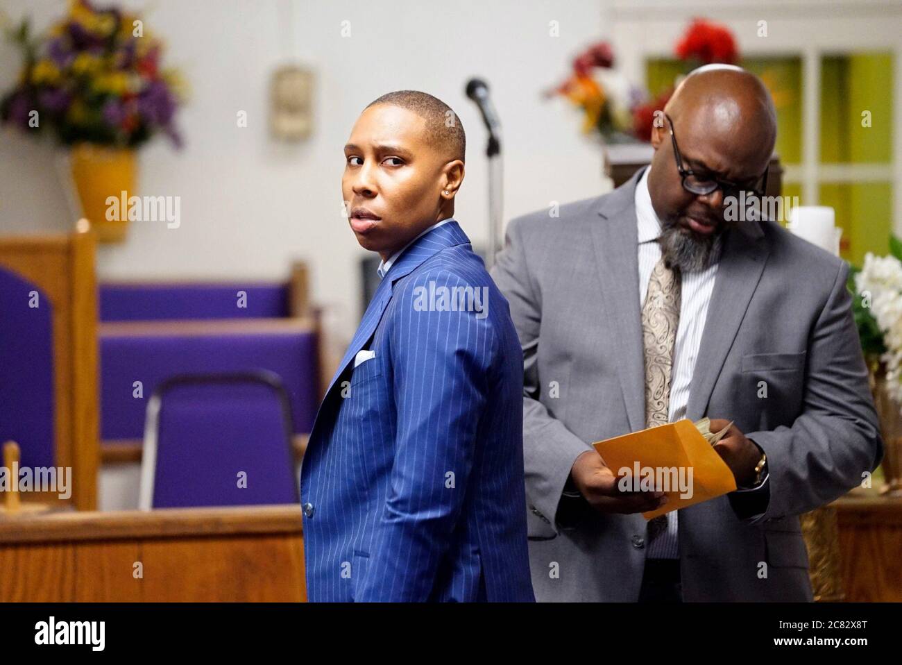 THE CHI, from left: Lena Waithe, Tory O. Davis, Gangway , (Season 3, ep ...