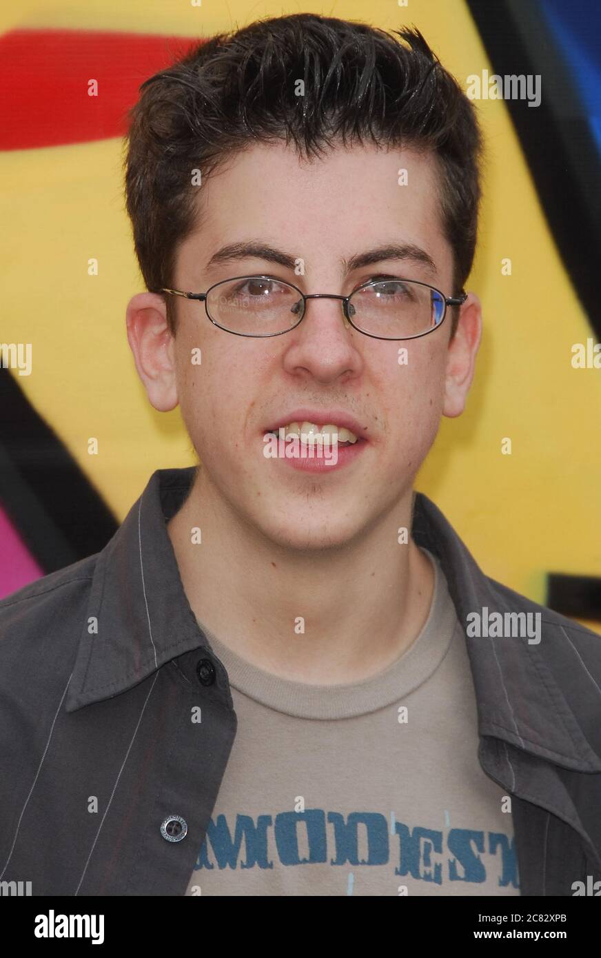 Christopher Mintz-Plasse at the 2007 Teen Choice Awards - Arrivals held ...