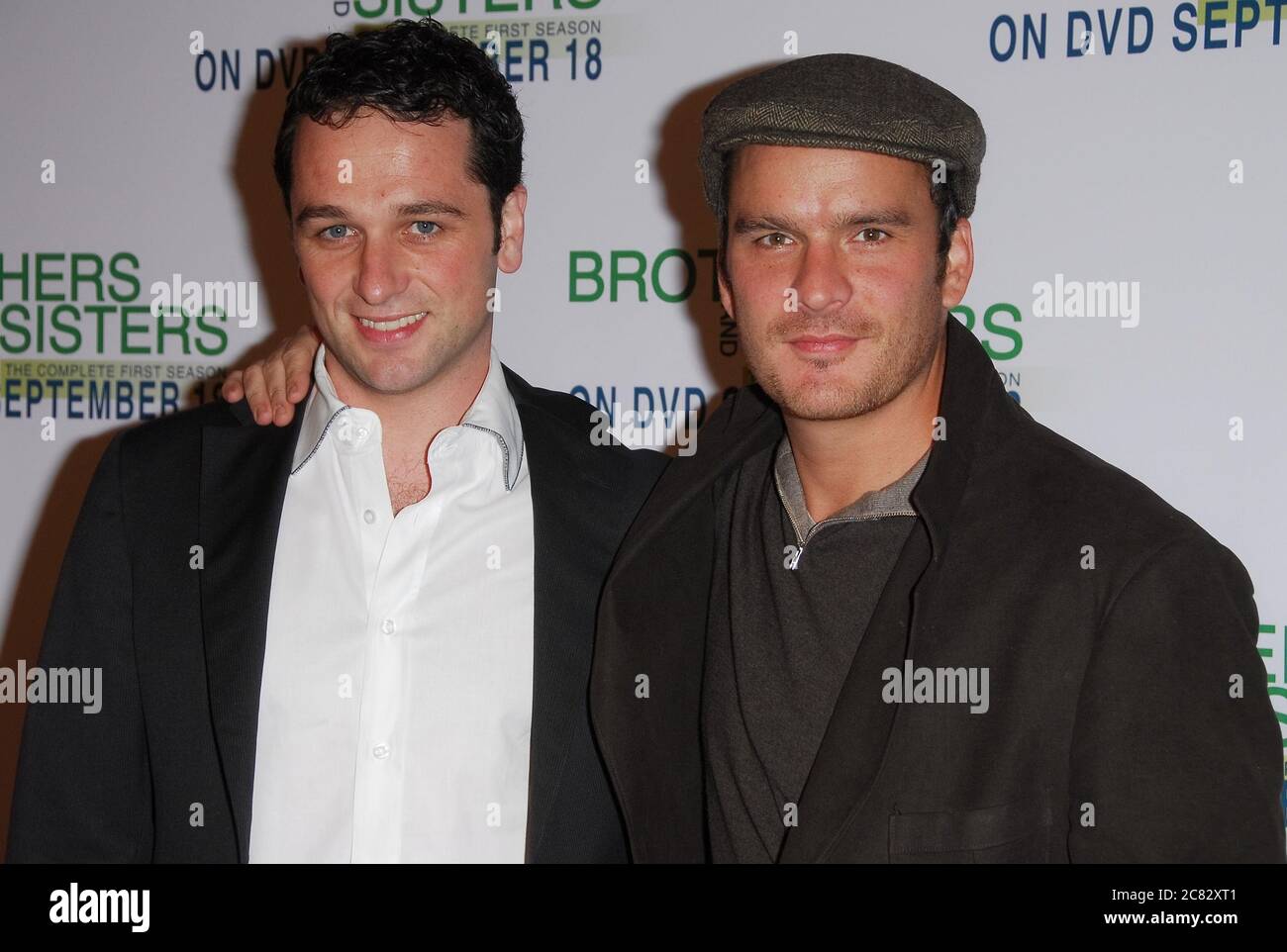 Matthew Rhys and Balthazar Getty at the "Brothers & Sisters: The ...