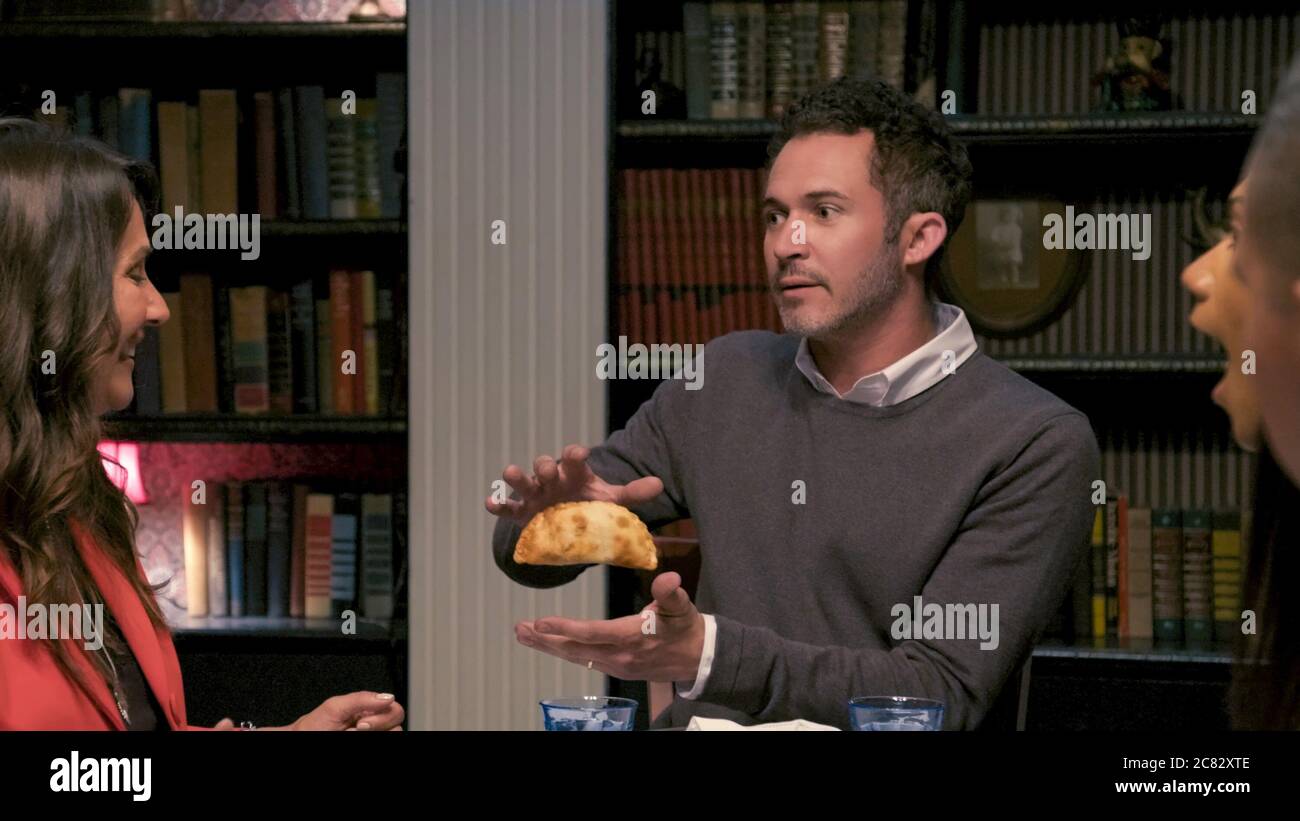 MAGIC FOR HUMANS, Justin Willman (center), 'Tradition', (Season 3, ep ...