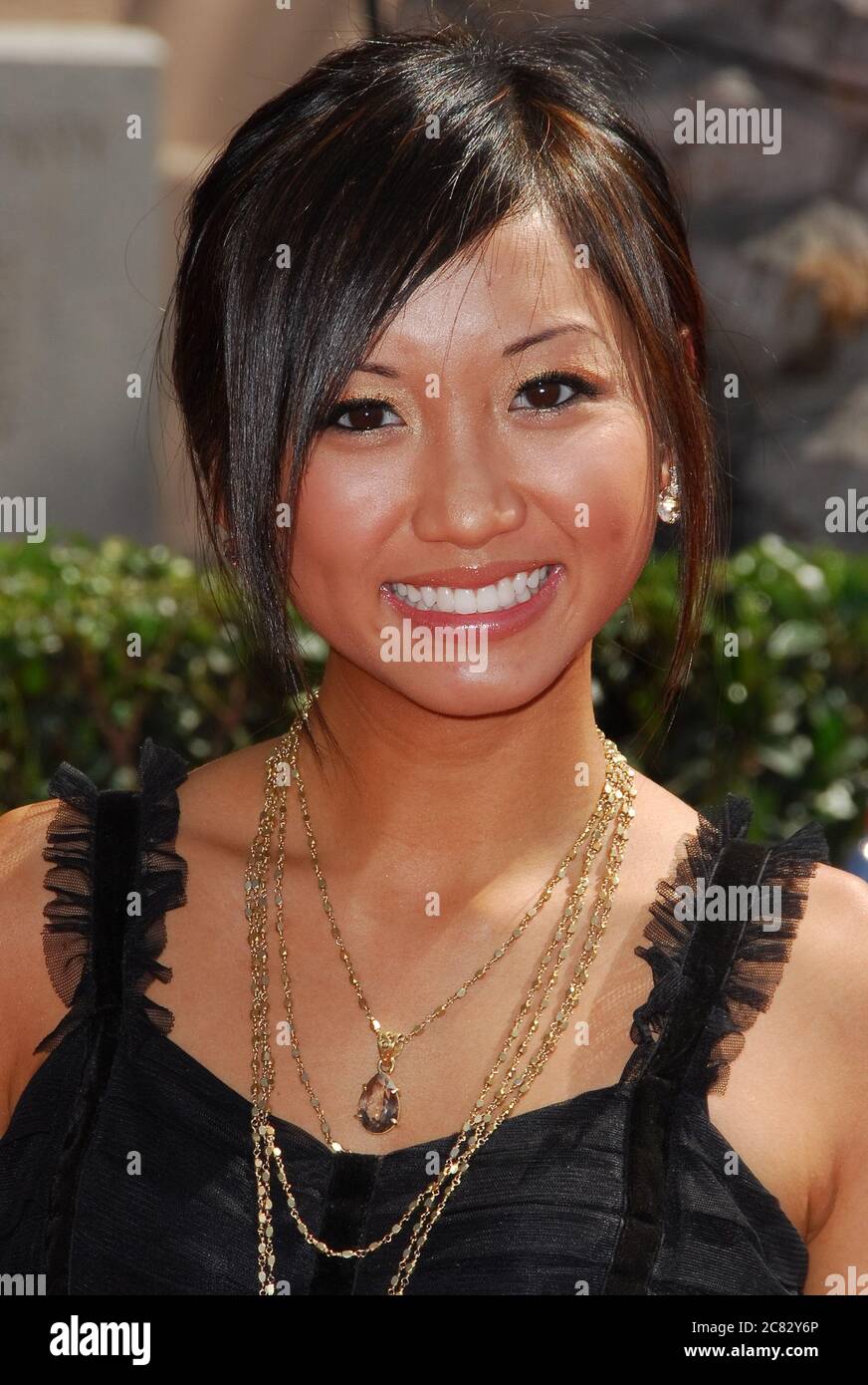 Brenda Song at the 59th Annual Primetime Creative Arts Emmy Awards ...