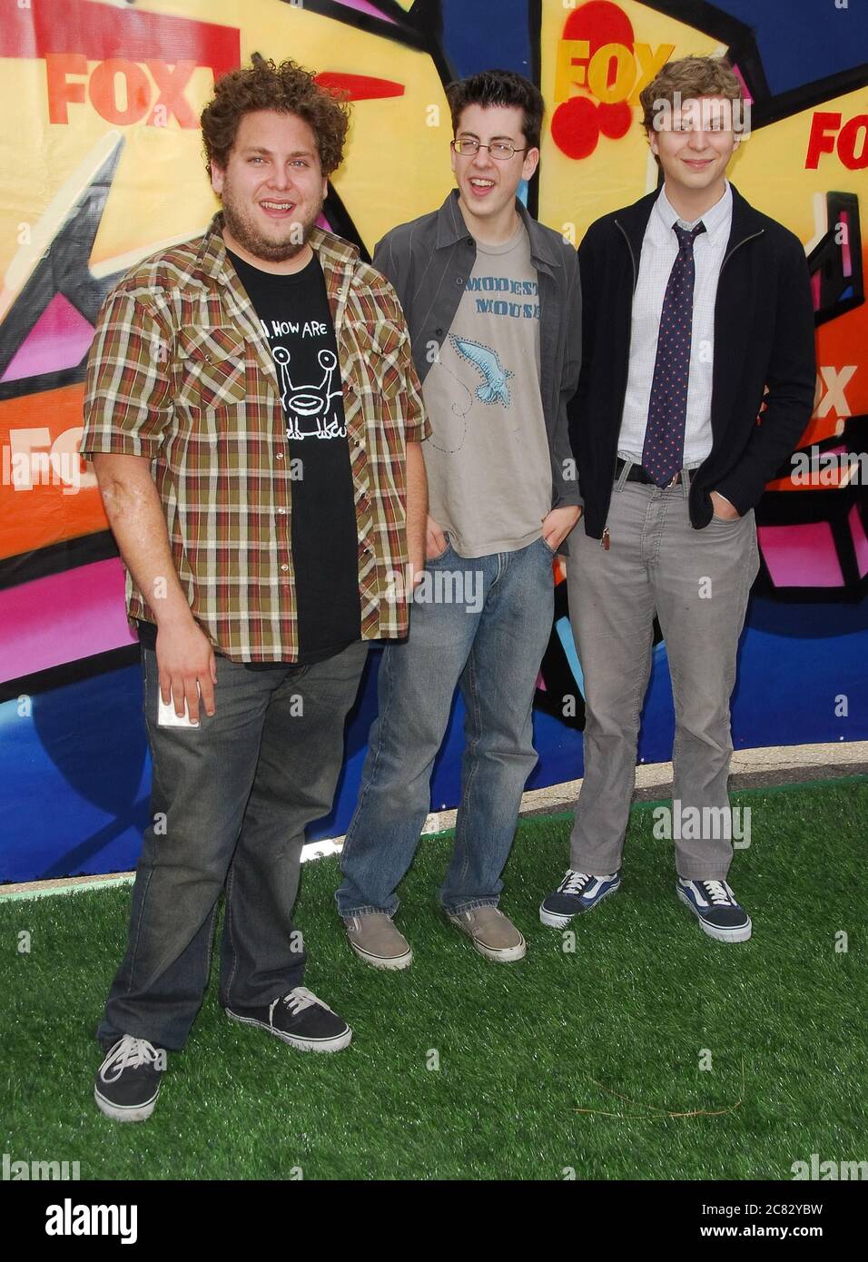 Superbad, jonah hill, michael cera hi-res stock photography and images ...
