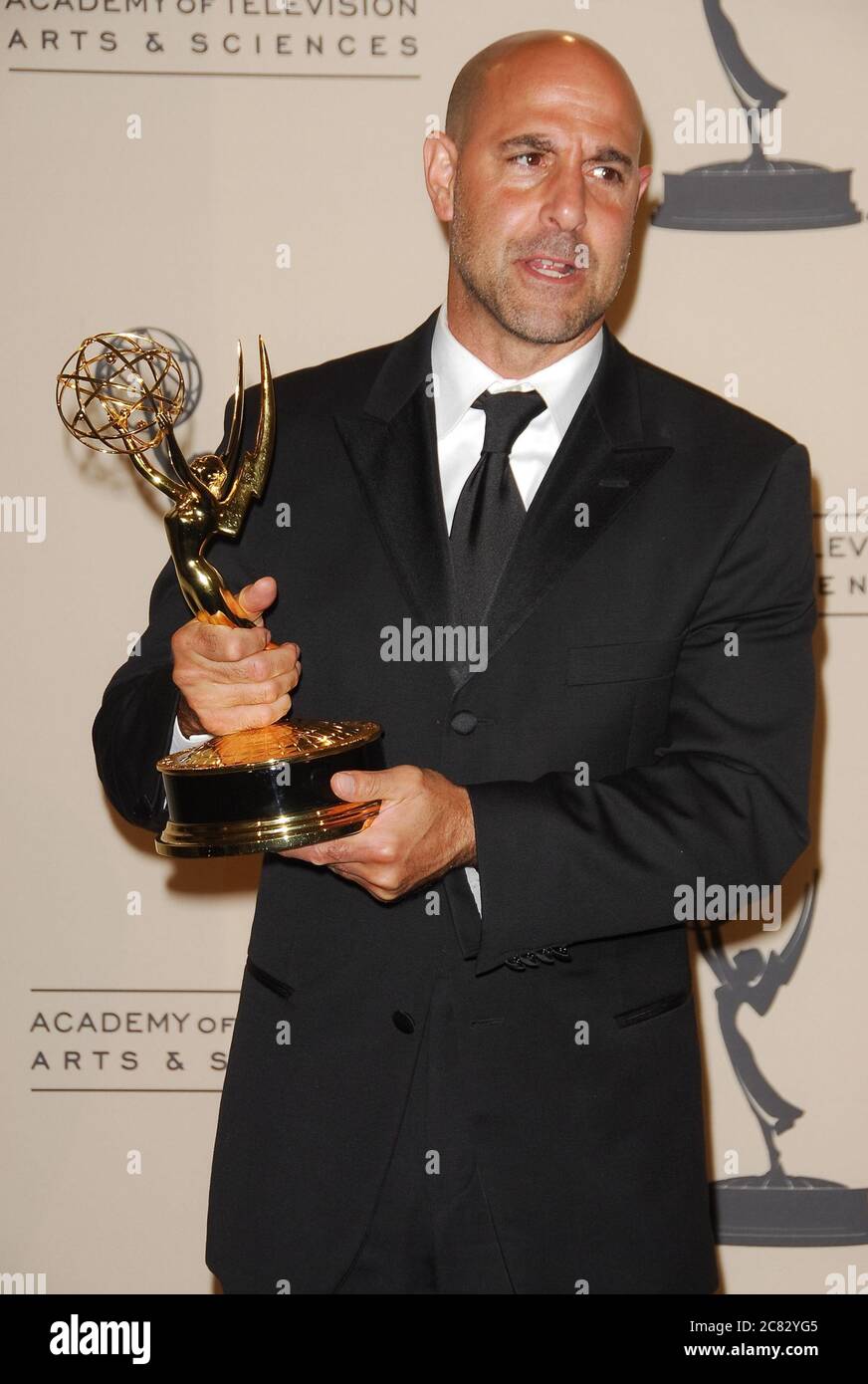 Stanley Tucci at the 59th Annual Primetime Creative Arts Emmy Awards ...