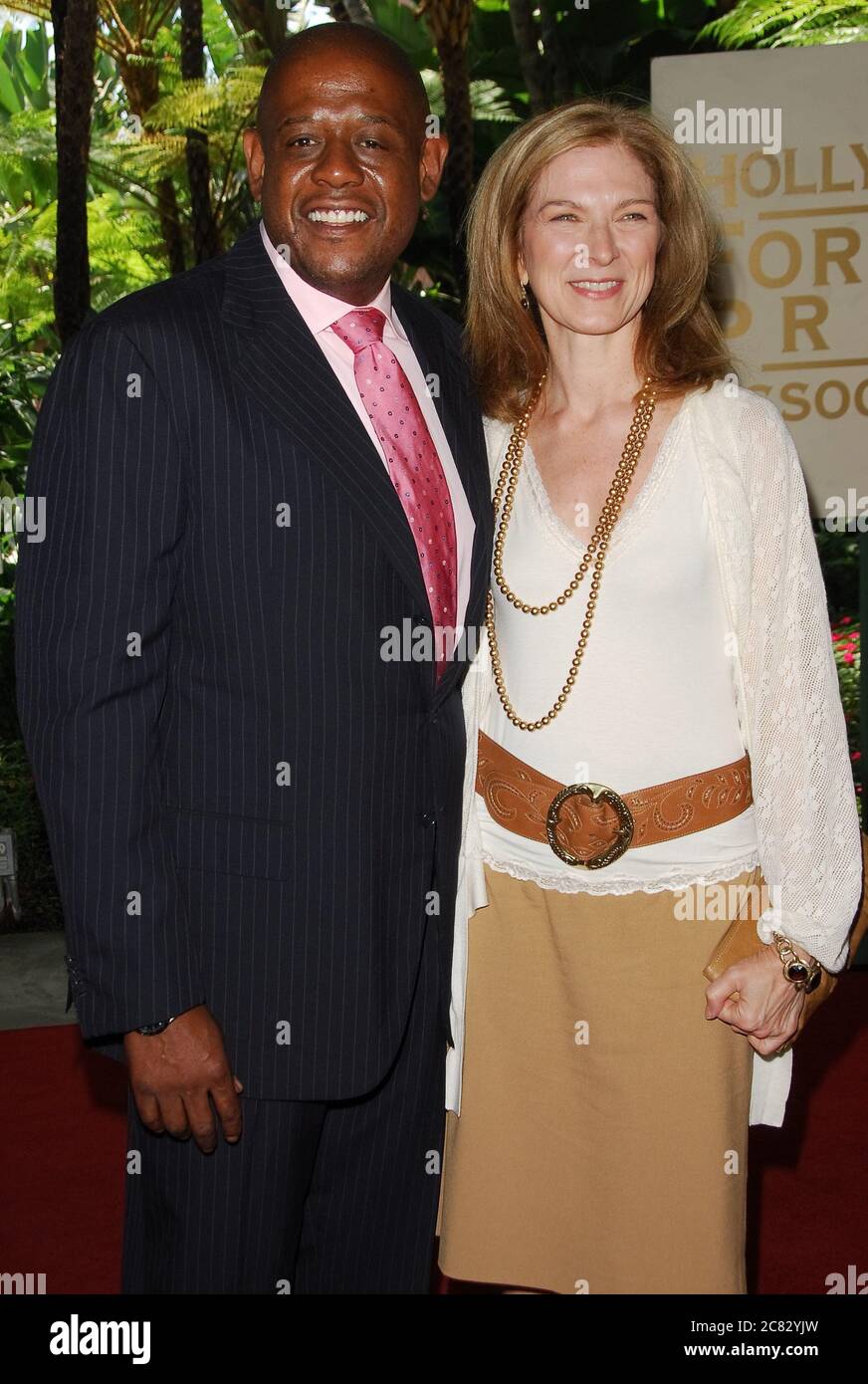 Forest Whitaker and Dawn Hudson at the 2007 HFPA Installation Luncheon ...