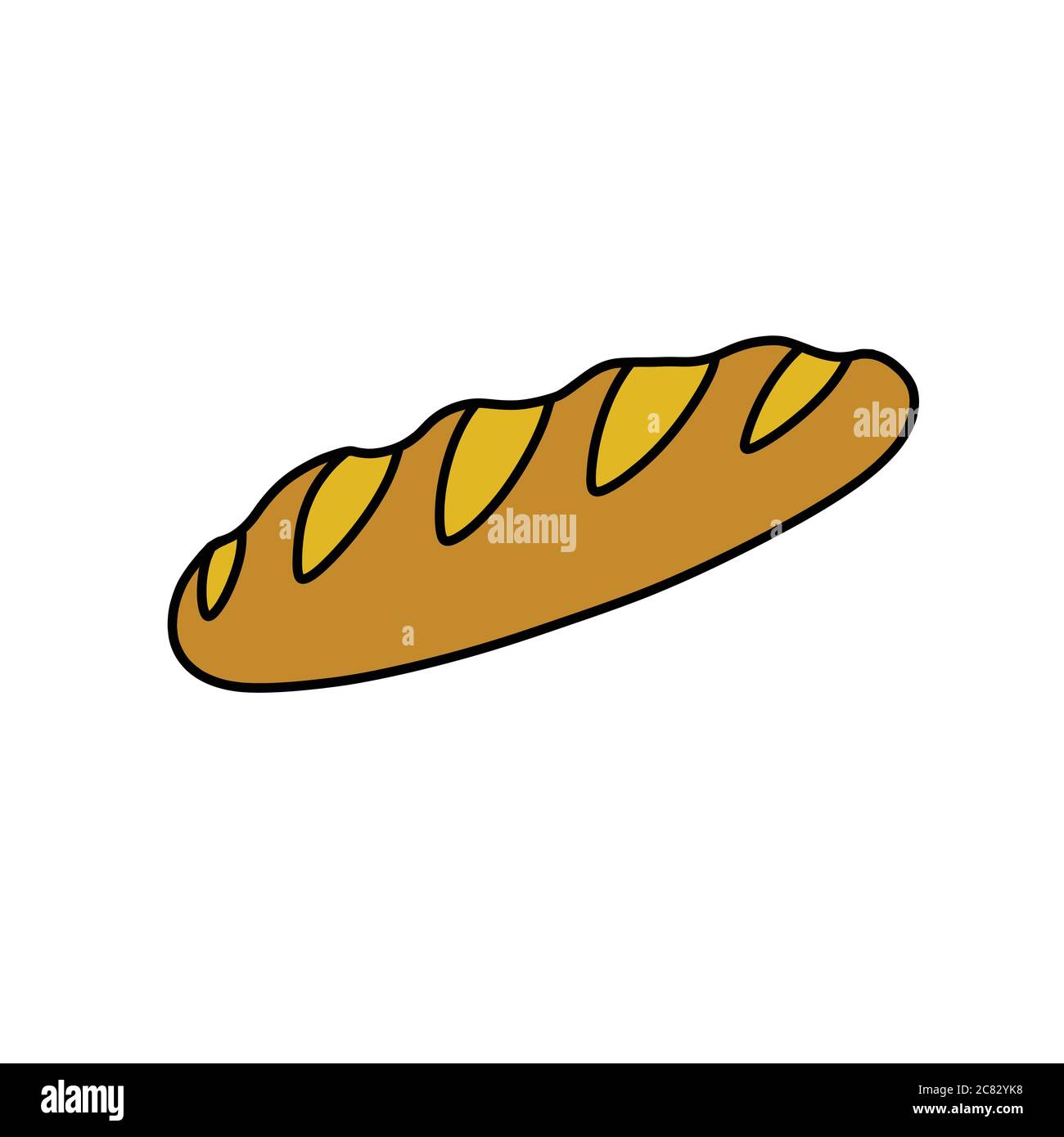 bread doodle icon, vector illustration Stock Vector Image & Art - Alamy