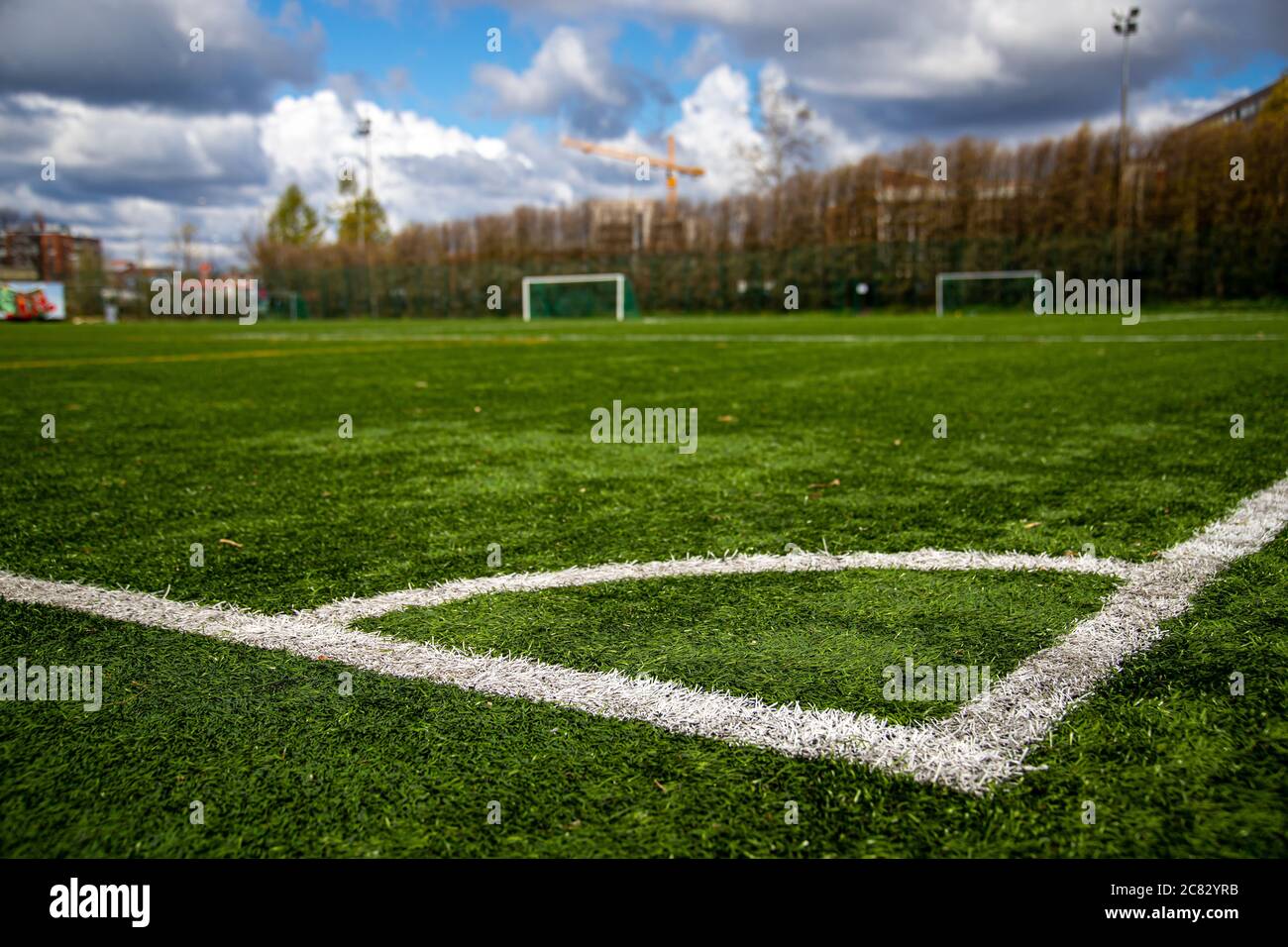 Corner arc football hi-res stock photography and images - Alamy