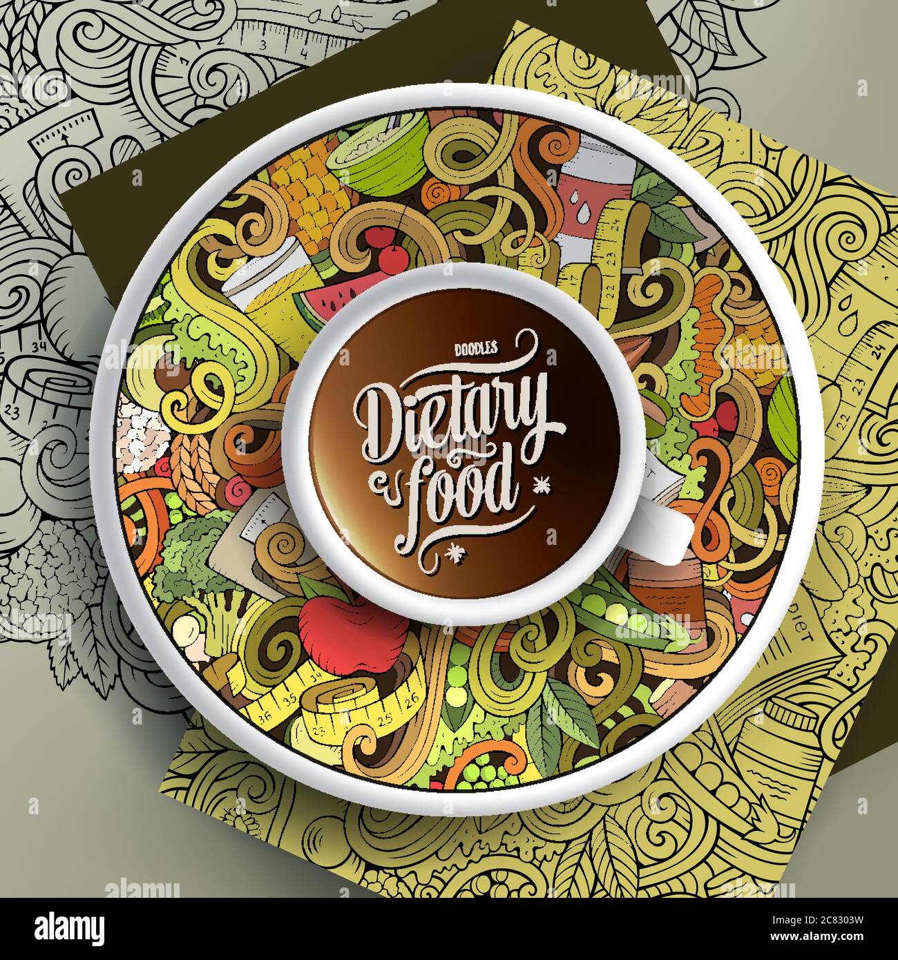 Cafe of loss Stock Vector Images - Alamy