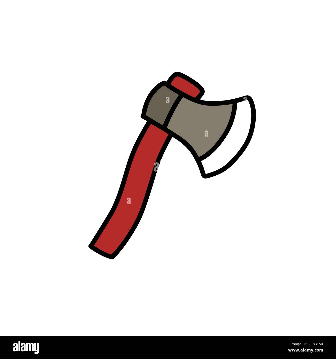 ax doodle icon, vector illustration Stock Vector Image & Art - Alamy