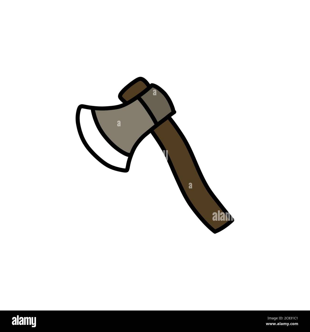 ax doodle icon, vector illustration Stock Vector Image & Art - Alamy