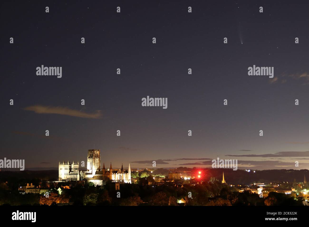 Durham cathedral at sunset hi-res stock photography and images - Alamy