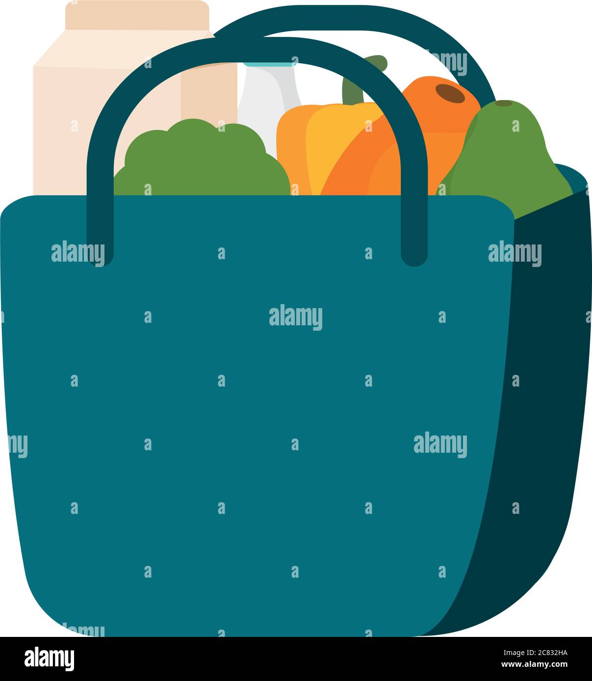 Grocery bag icon Stock Vector Image & Art - Alamy