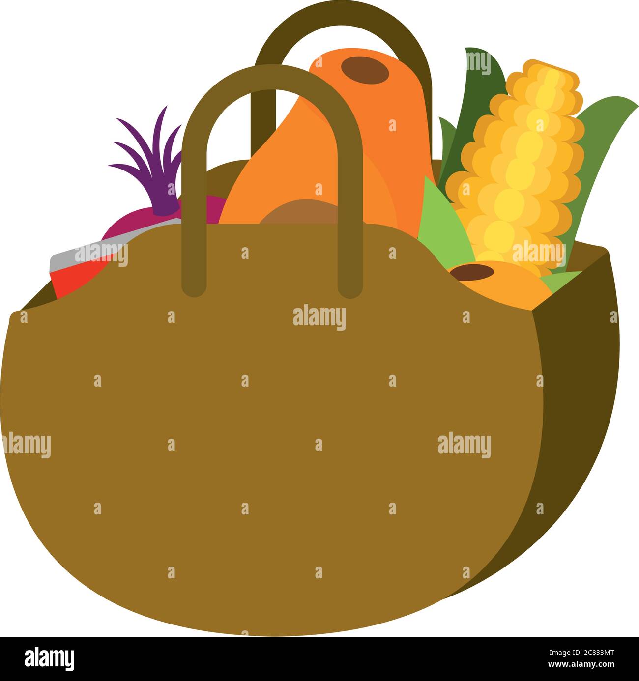 Grocery bag icon Stock Vector Image & Art - Alamy