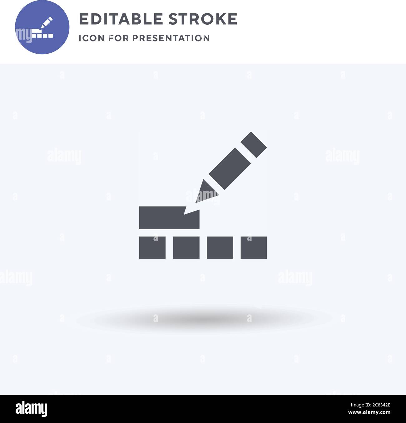 Build icon vector, filled flat sign, solid pictogram isolated on white ...