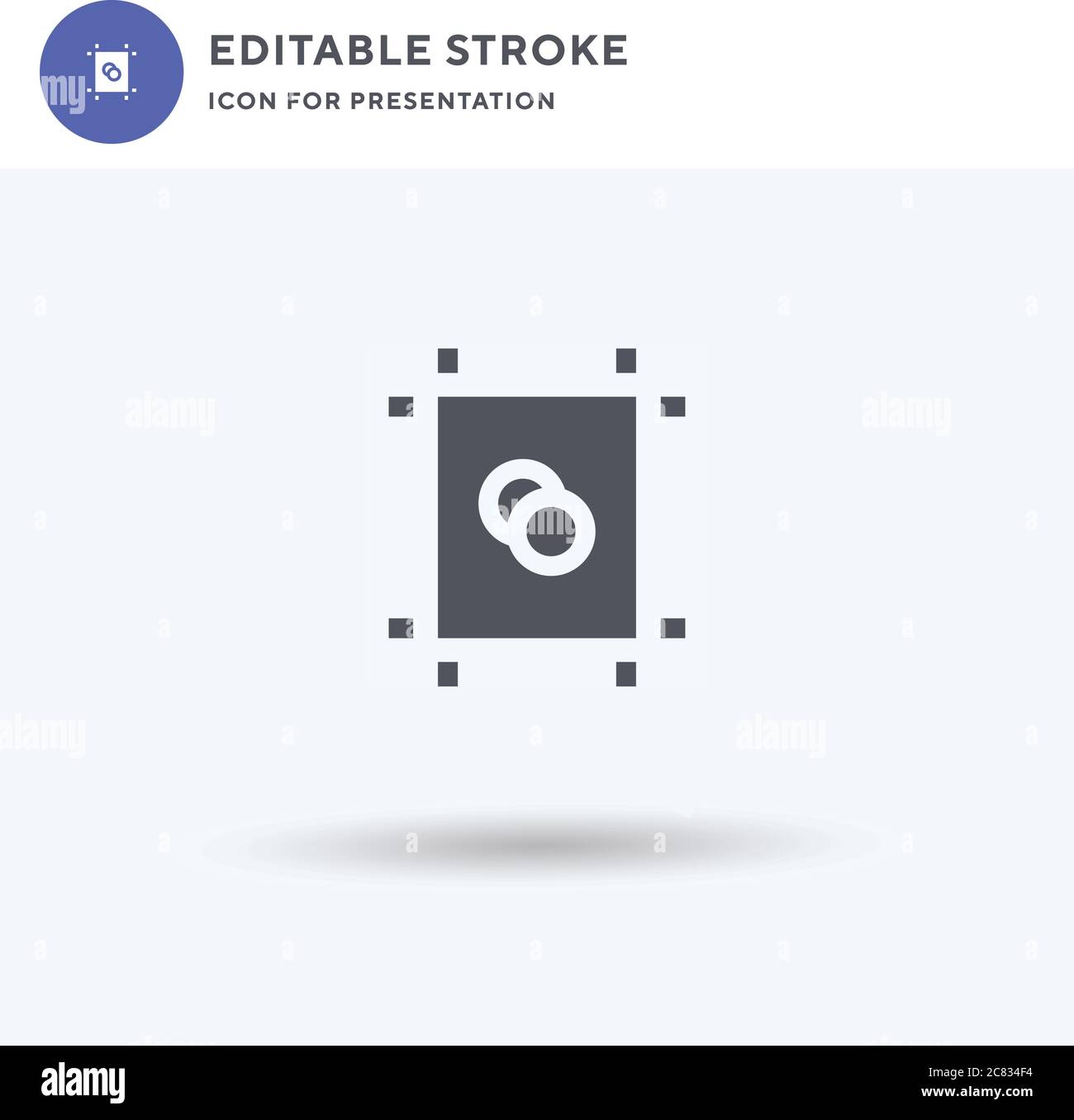 Cutting icon vector, filled flat sign, solid pictogram isolated on ...