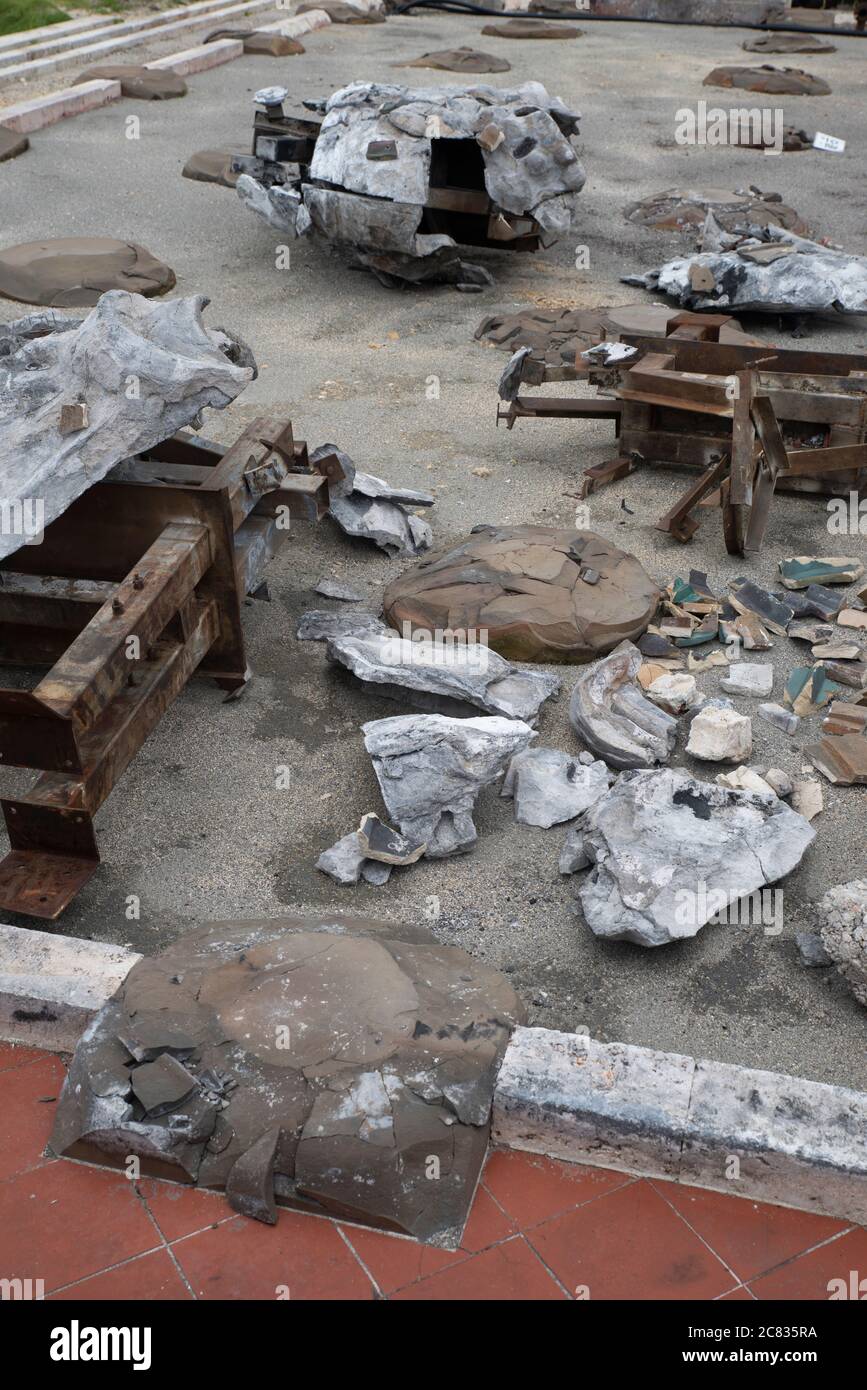 Shuri Castle , Naha City, Okinawa 15 July 2020 following from the 2019 ...