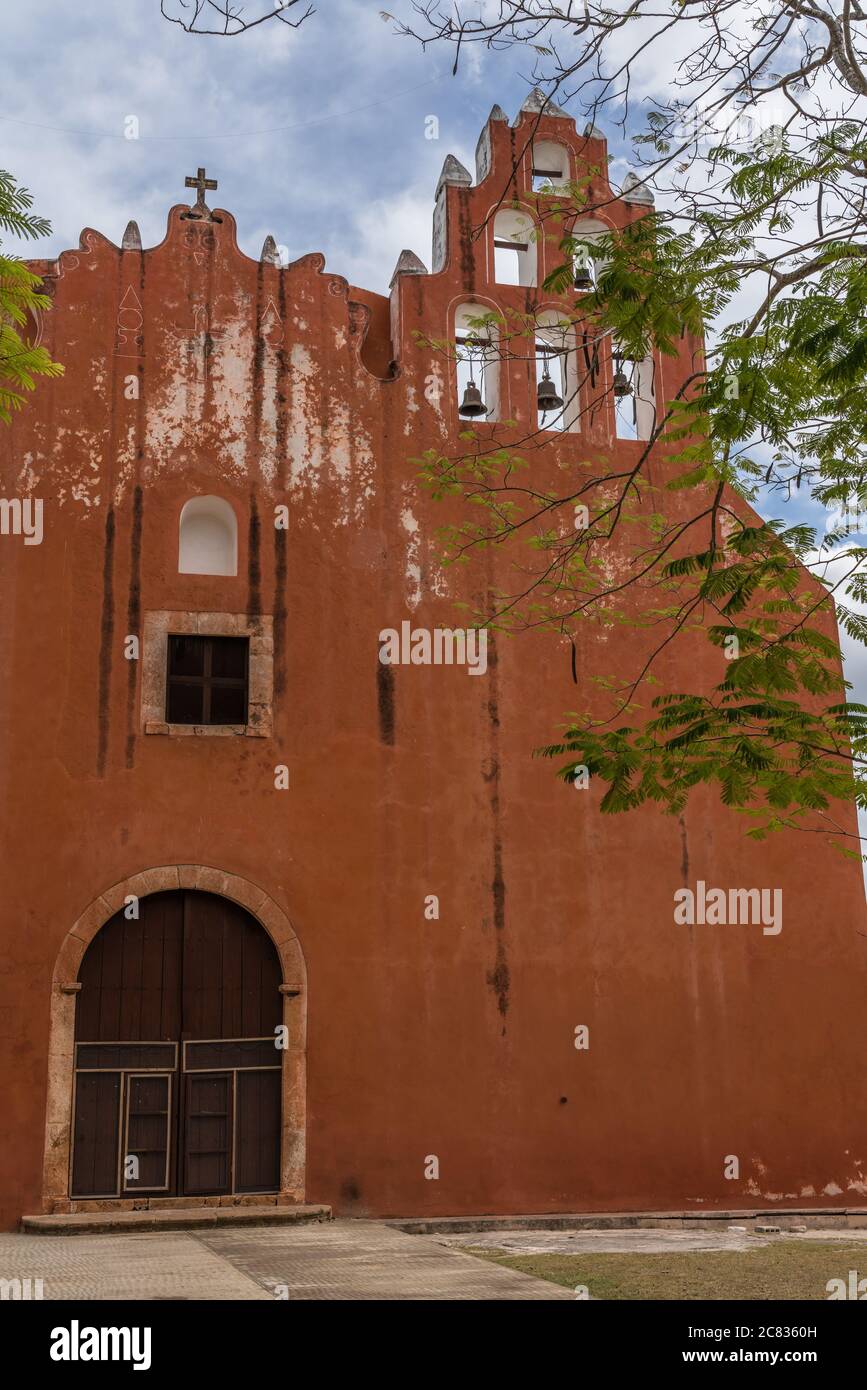 The colonial Church of the Virgin of the Assumption or la Virgen de la ...