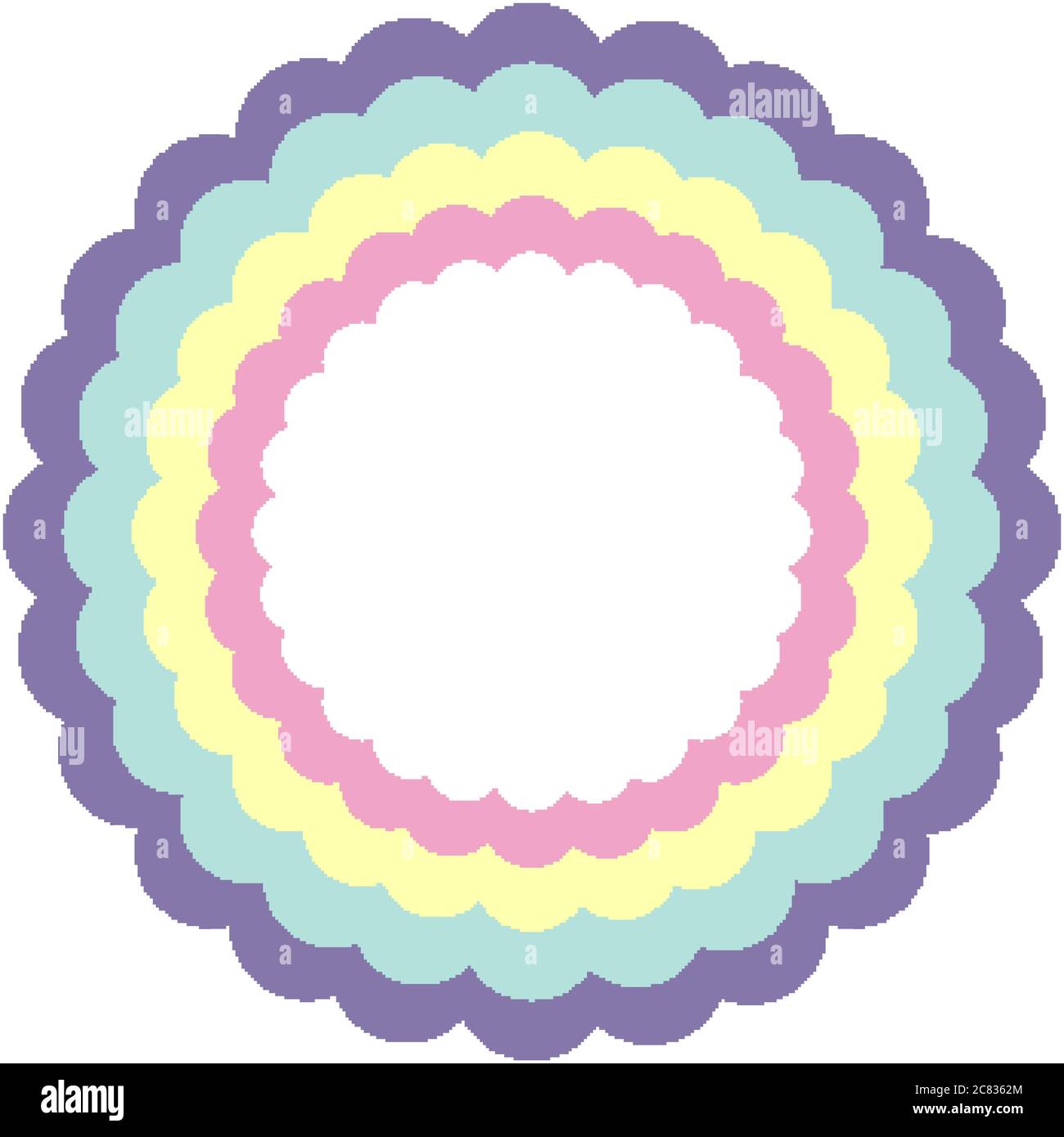 Warm coloured border Stock Vector Images - Alamy