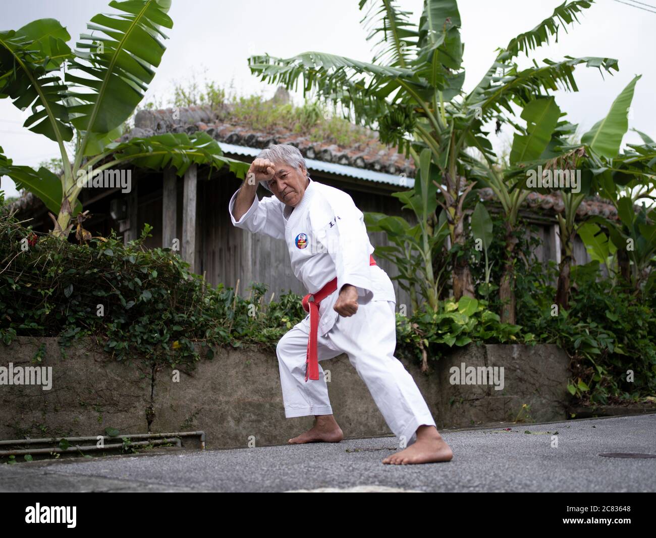 Kenyu Chinen Sensei of the World Oshukai Okinawa Shorin-Ryu Karate Do ...