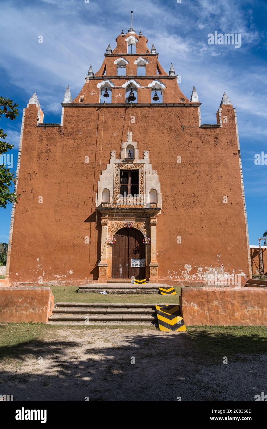 The Spanish colonial Church of the Virgin of the Assumption, or La ...