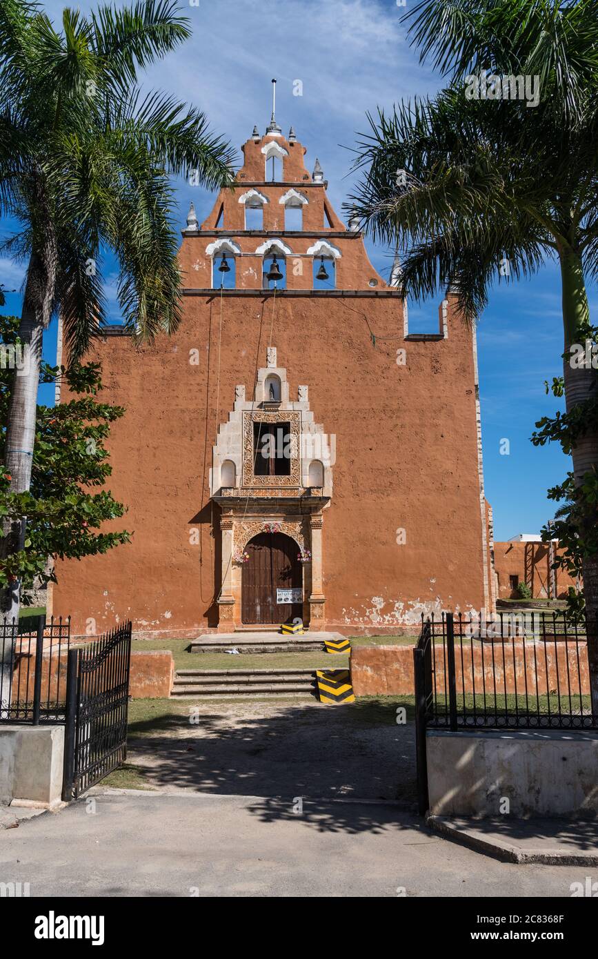 The Spanish colonial Church of the Virgin of the Assumption, or La ...