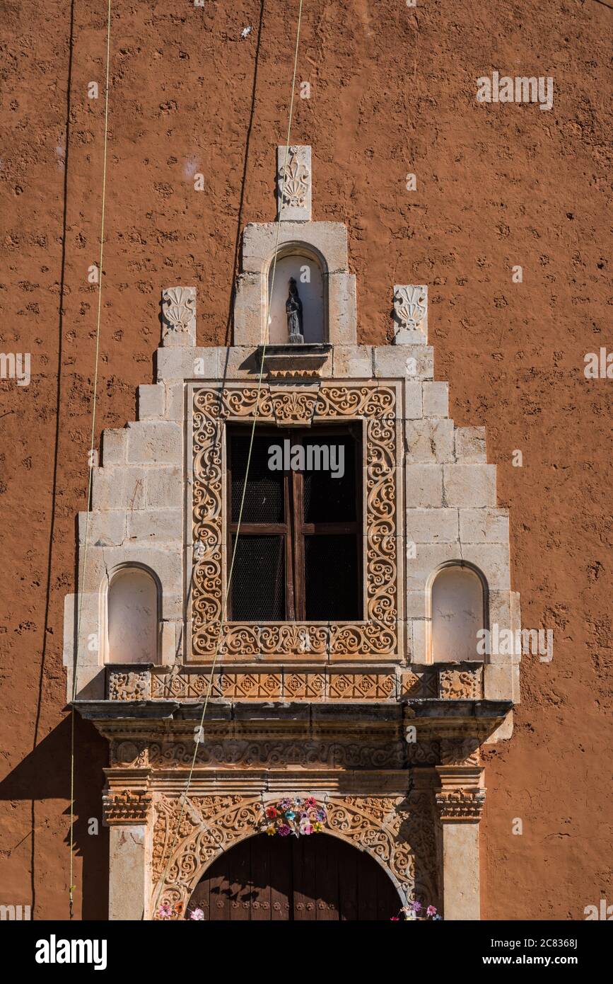 The Spanish colonial Church of the Virgin of the Assumption, or La ...
