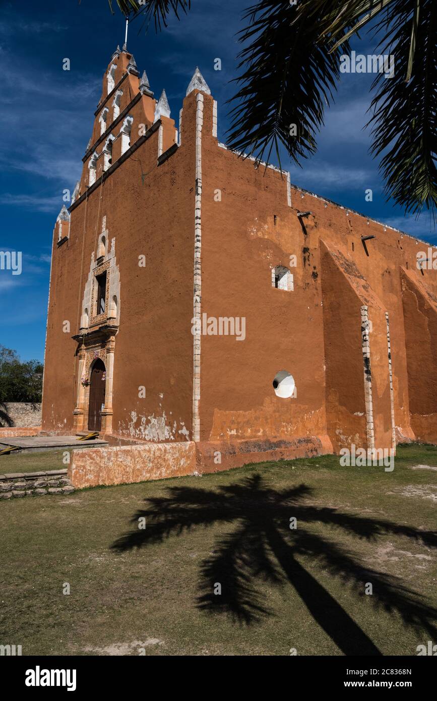 The Spanish colonial Church of the Virgin of the Assumption, or La ...