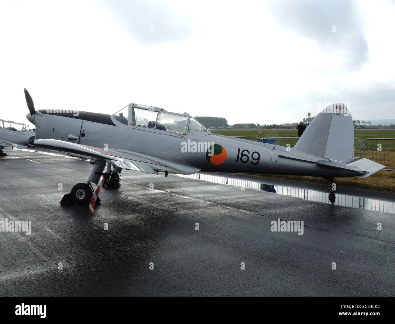 EI-HFB, a de Havilland Canada DHC-1 Chipmunk 22, in the colours of 169 ...