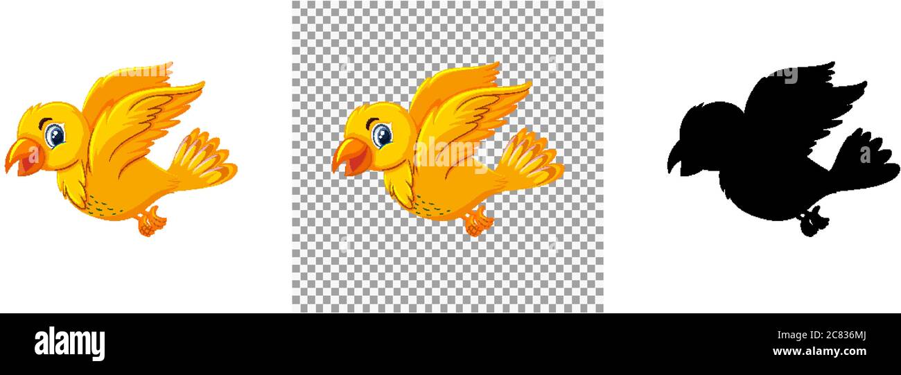 Set of bird character illustration Stock Vector Image & Art - Alamy