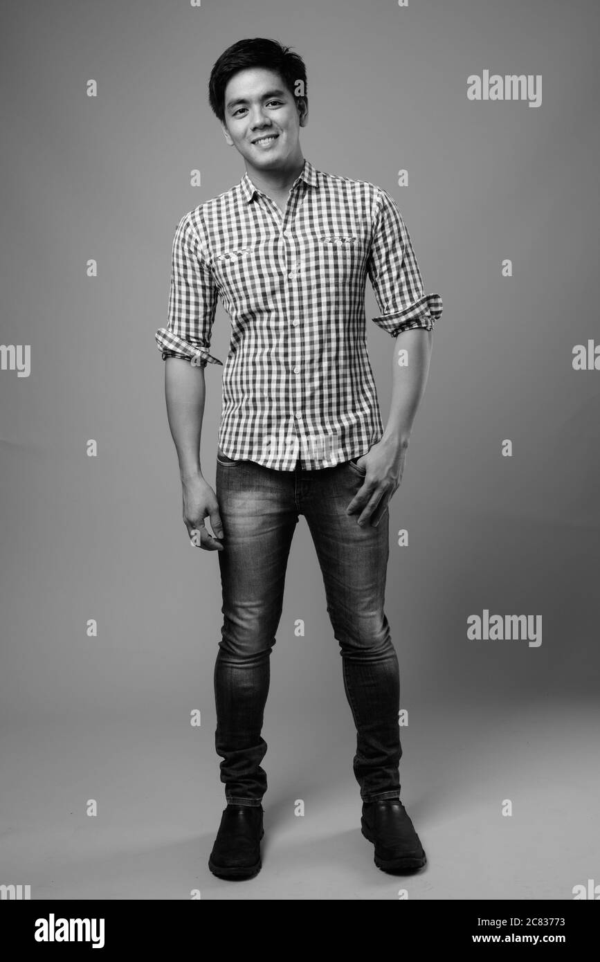 Smiling filipino men Black and White Stock Photos & Images - Alamy