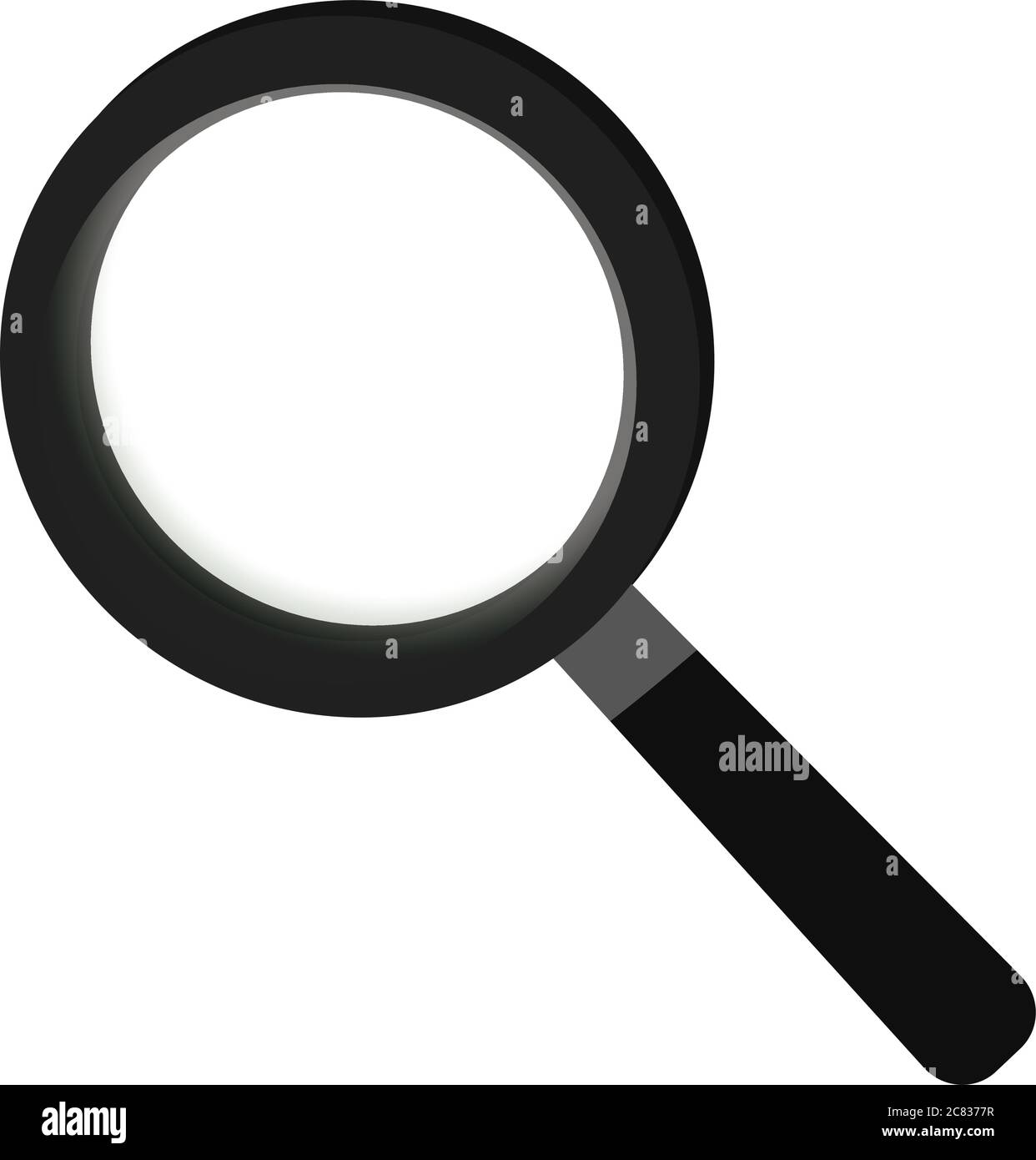 Magnifying glass icon Stock Vector Image & Art - Alamy