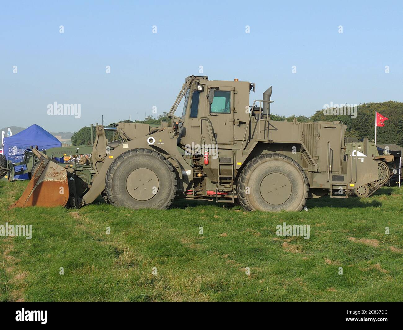 Combat engineering vehicle of the british army hi-res stock photography ...