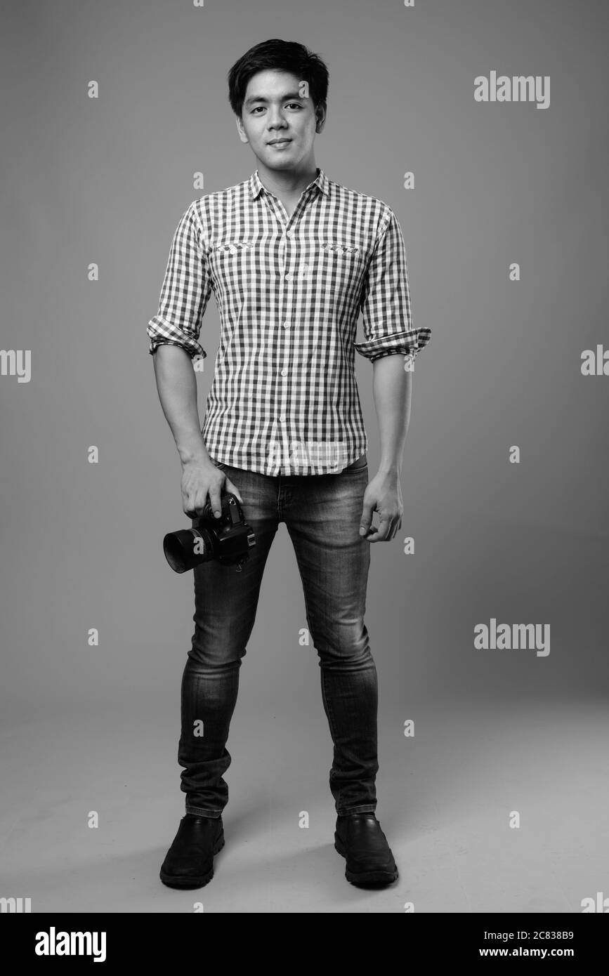Filipino male shirt Black and White Stock Photos & Images - Alamy