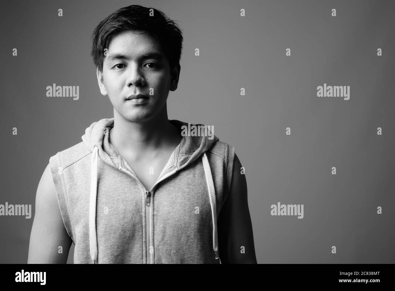 Portrait of young handsome Filipino man ready for gym Stock Photo - Alamy