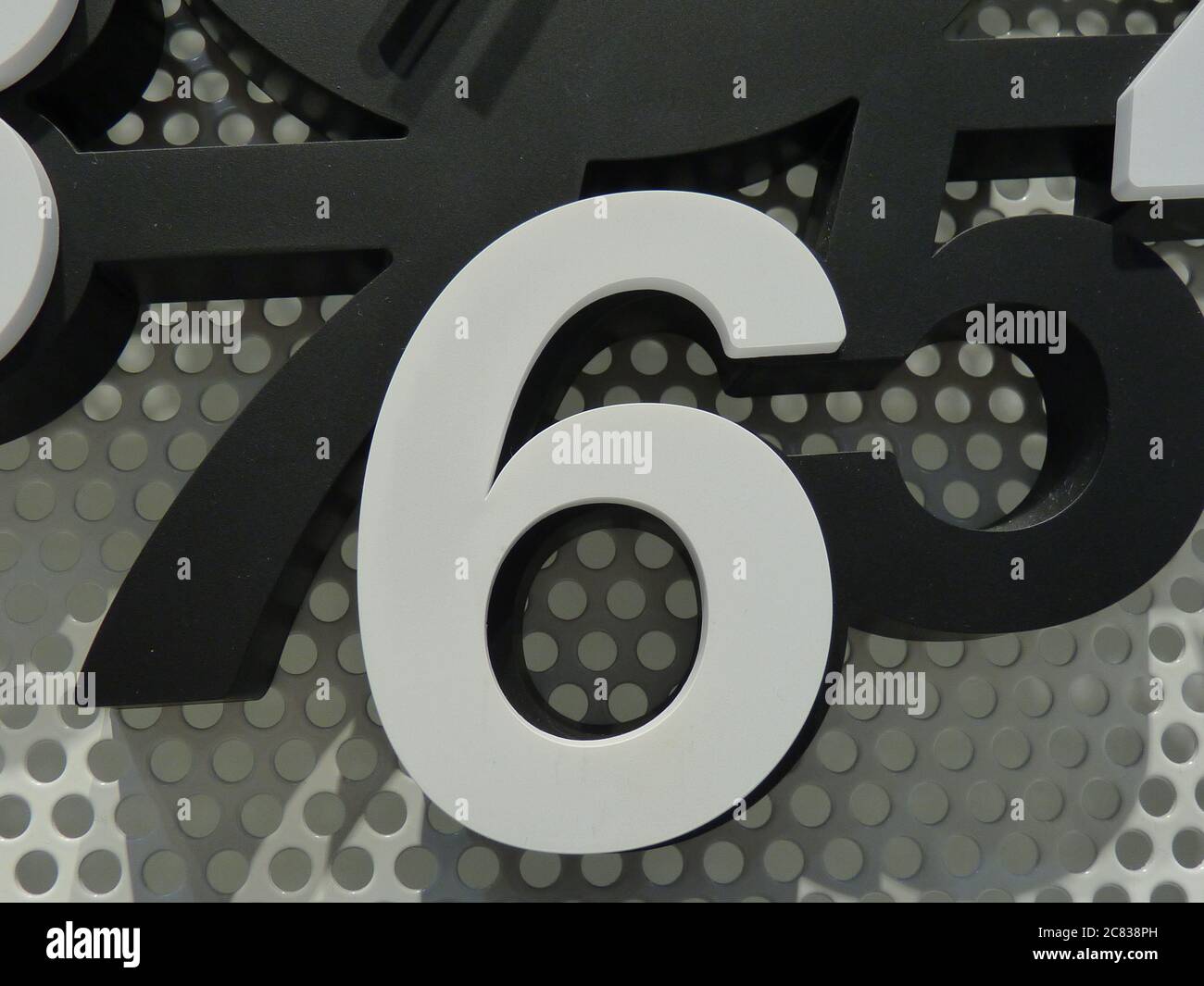 House number 7 sign on wall hi-res stock photography and images - Alamy